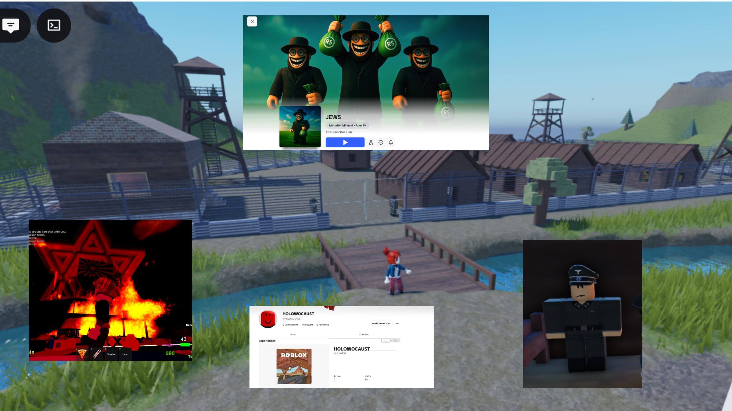 This gaming platform has 'zero tolerance' for antisemitism. Holocaust reenactments keep ...