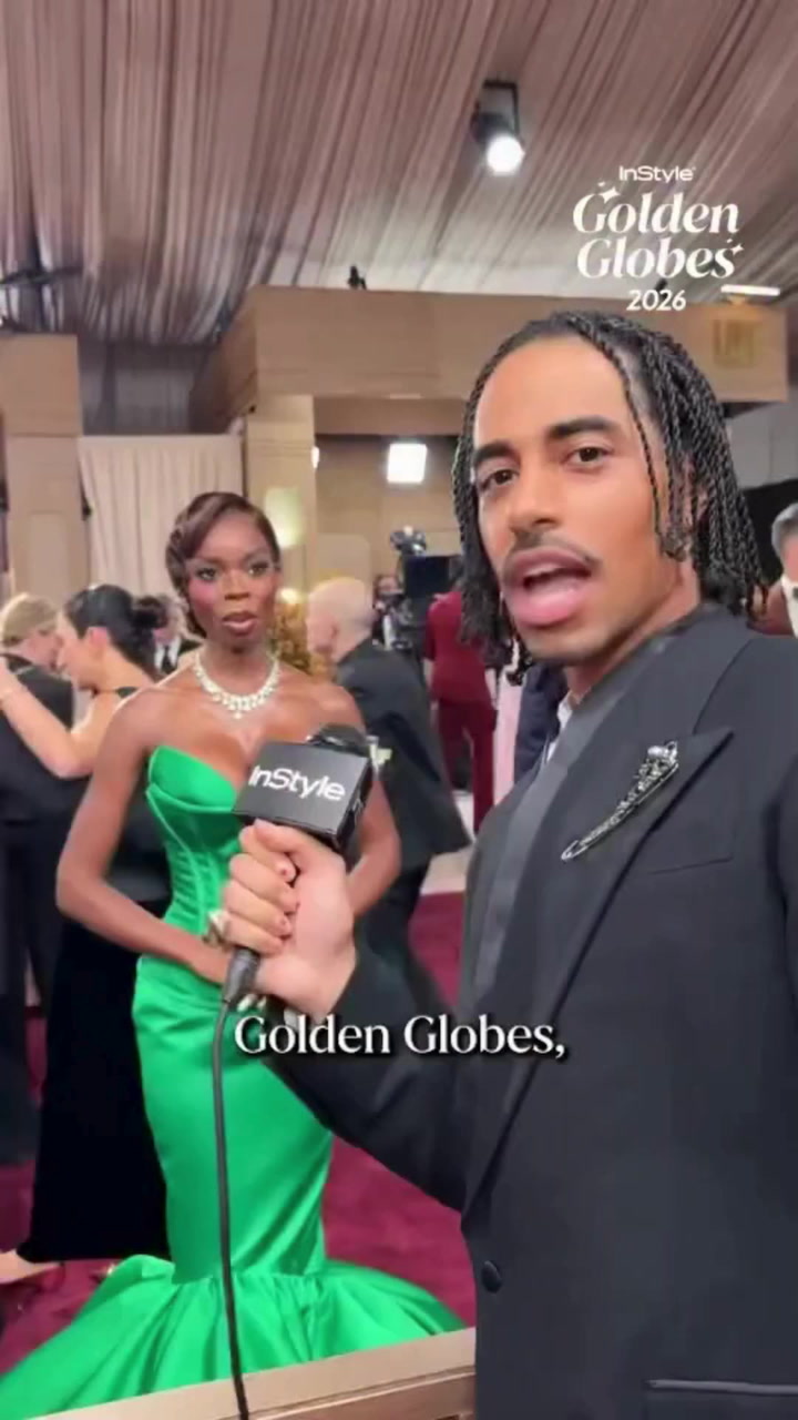 Olandria's Golden Globes look in 3 words