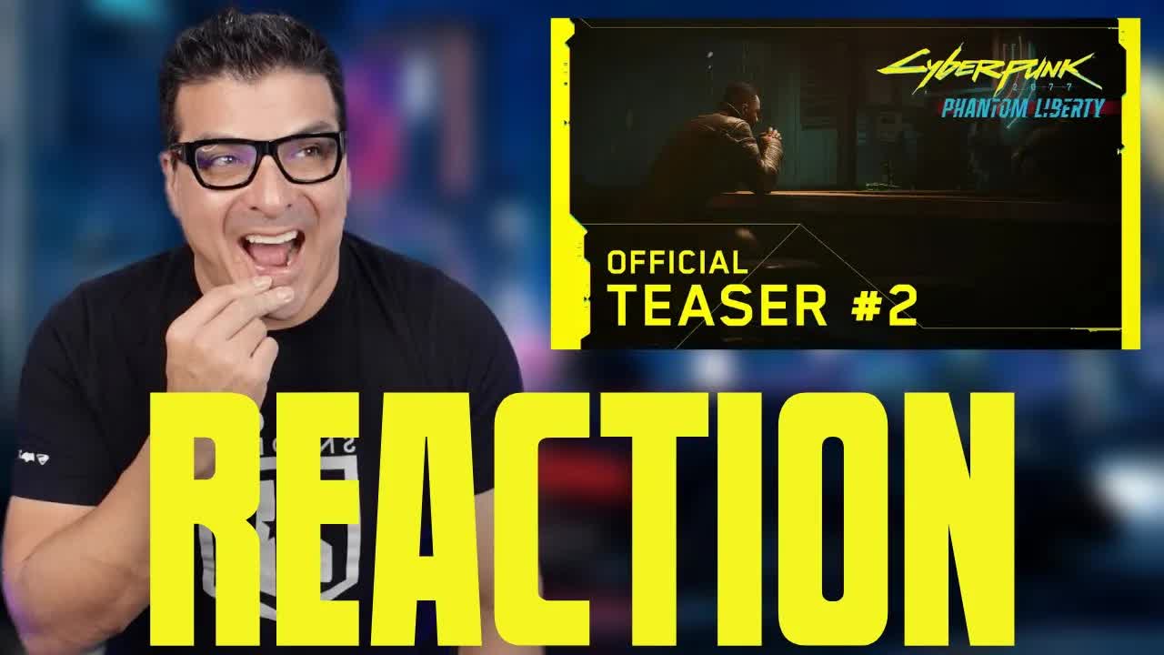 Cyberpunk 2077 Phantom Liberty teaser trailer reaction | 2022 Video ...