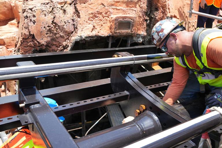 Big Thunder Mountain’s refresh is rolling along at Disney’s Magic Kingdom
