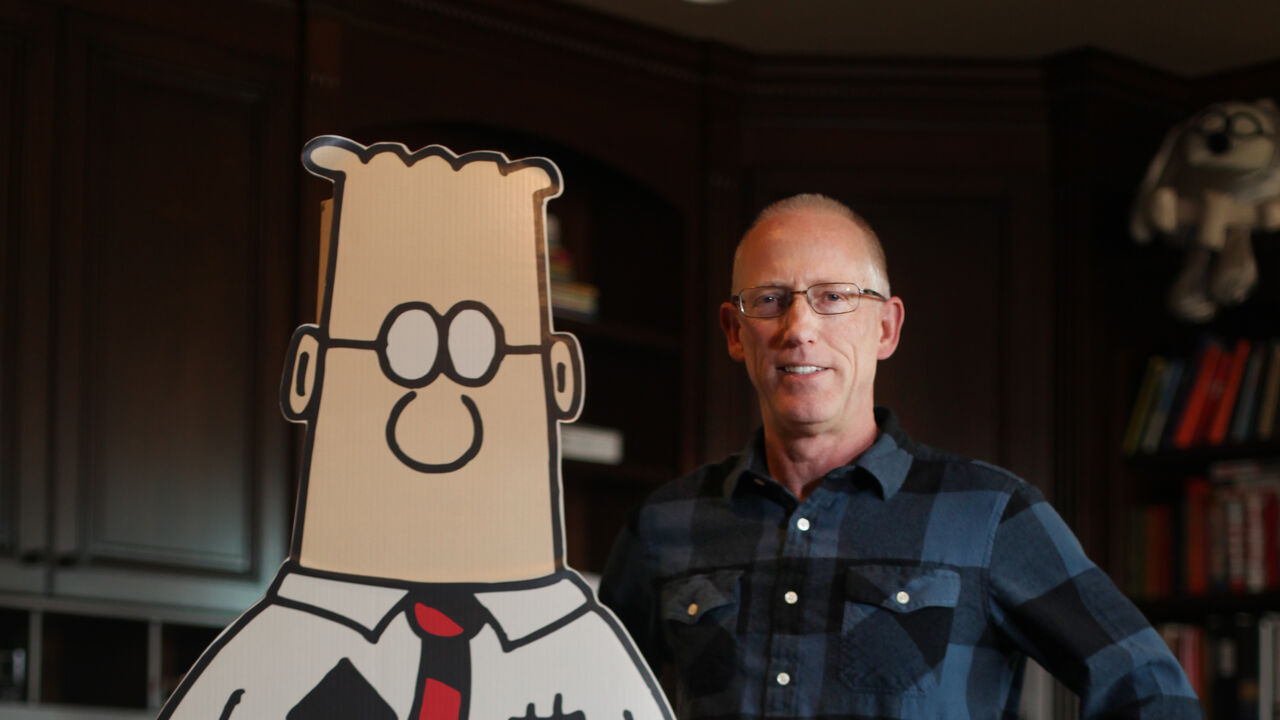 Scott Adams (68), tekenaar van kantoorsatire 'Dilbert', overleden na ...