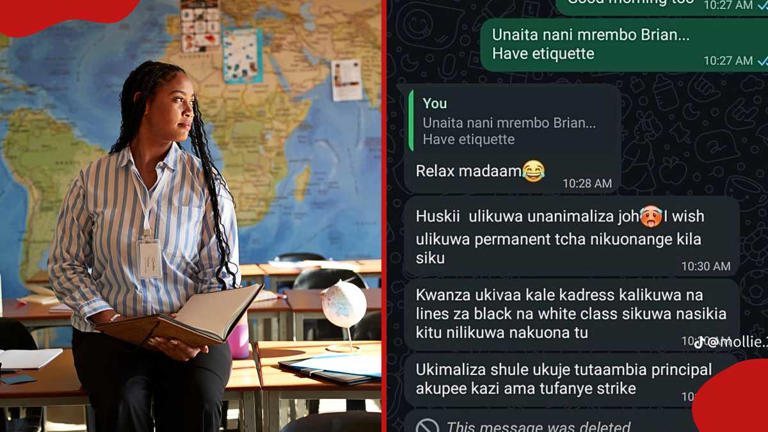 Kenyan female teacher stunned as audacious form 4 boy texts her on ...