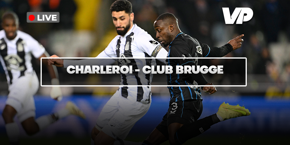 Live-discussie: Club Brugge en Charleroi zijn gestart aan hun bekerduel