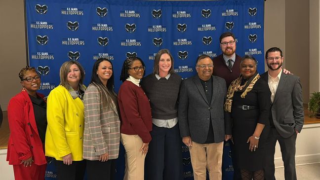 Art teacher at EC Glass High School named LCS Teacher of the Year