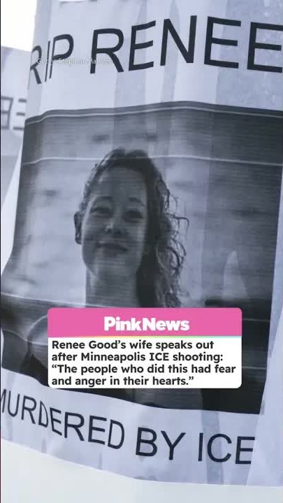 Becca Good, the wife of Renee Good - who was fatally shot by an ICE ...