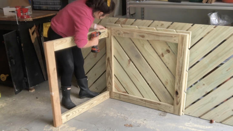 Hide the eyesore of bulky outdoor utility boxes with a beautiful DIY ...