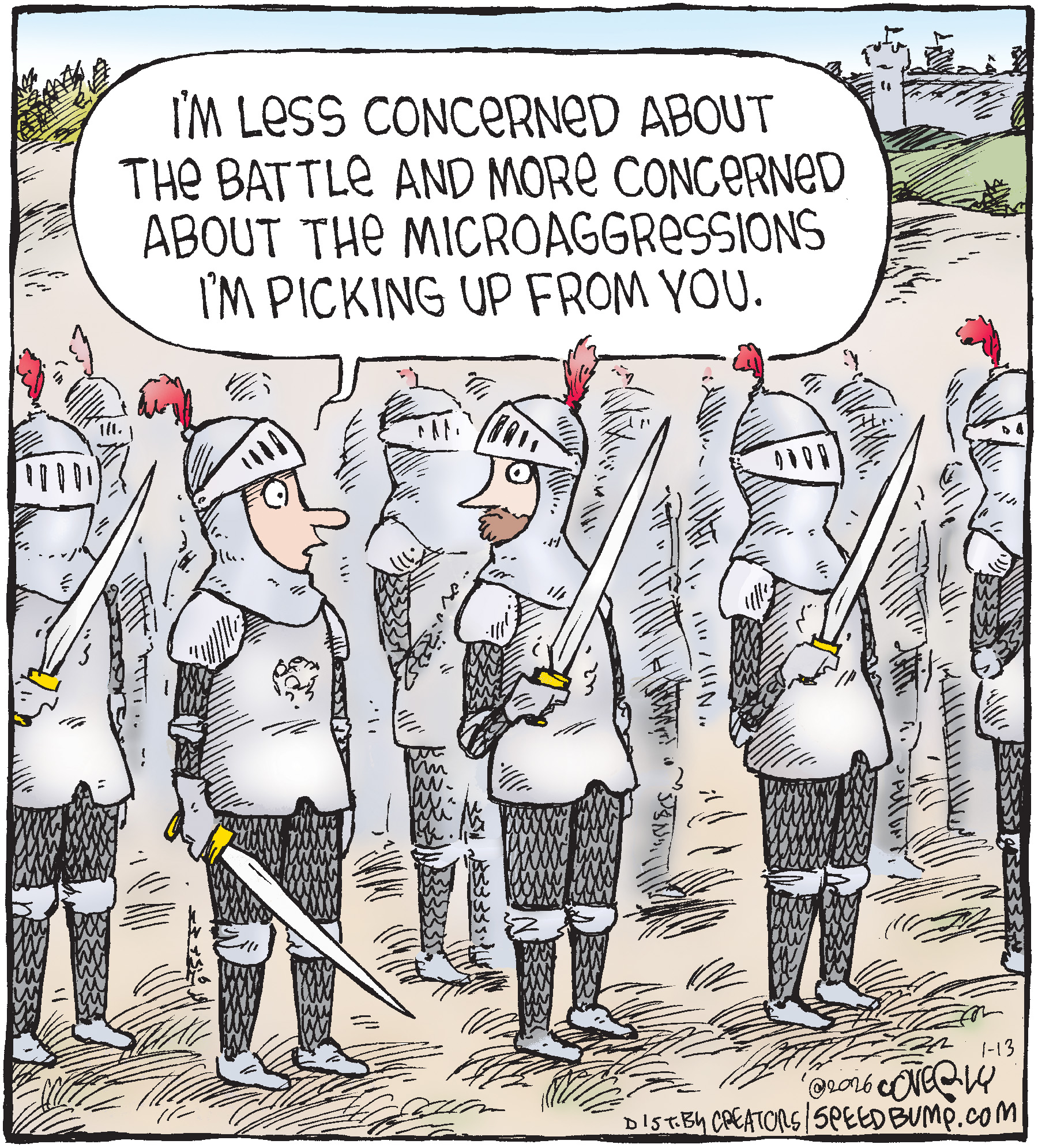 The latest comic strips from the Creators Syndicate (1/13)