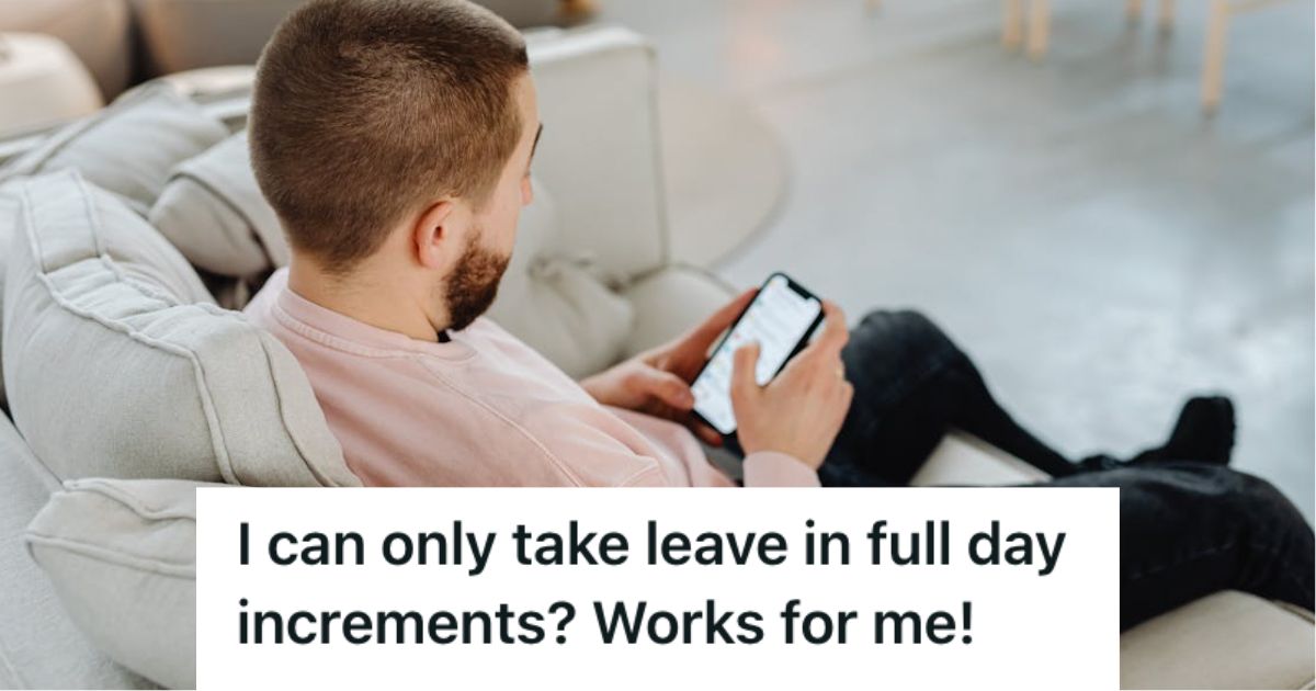 Employee tracked their leave hours closely so he wouldn’t lose them ...