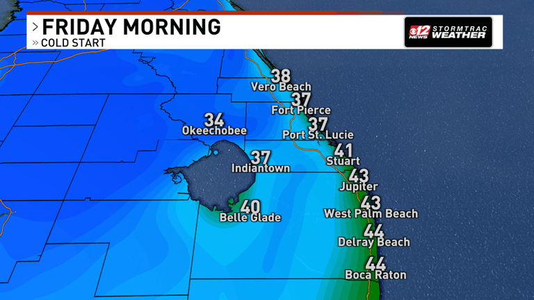 Cloudy and cool before strong cold front brings chilly air on Friday