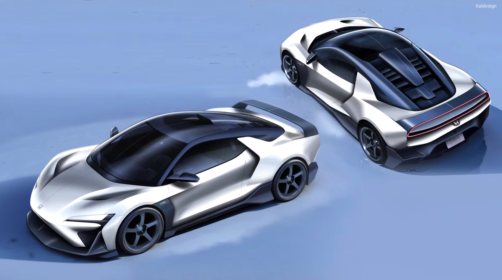 Italdesign reveals Honda NSX tribute with modern Italian design at ...