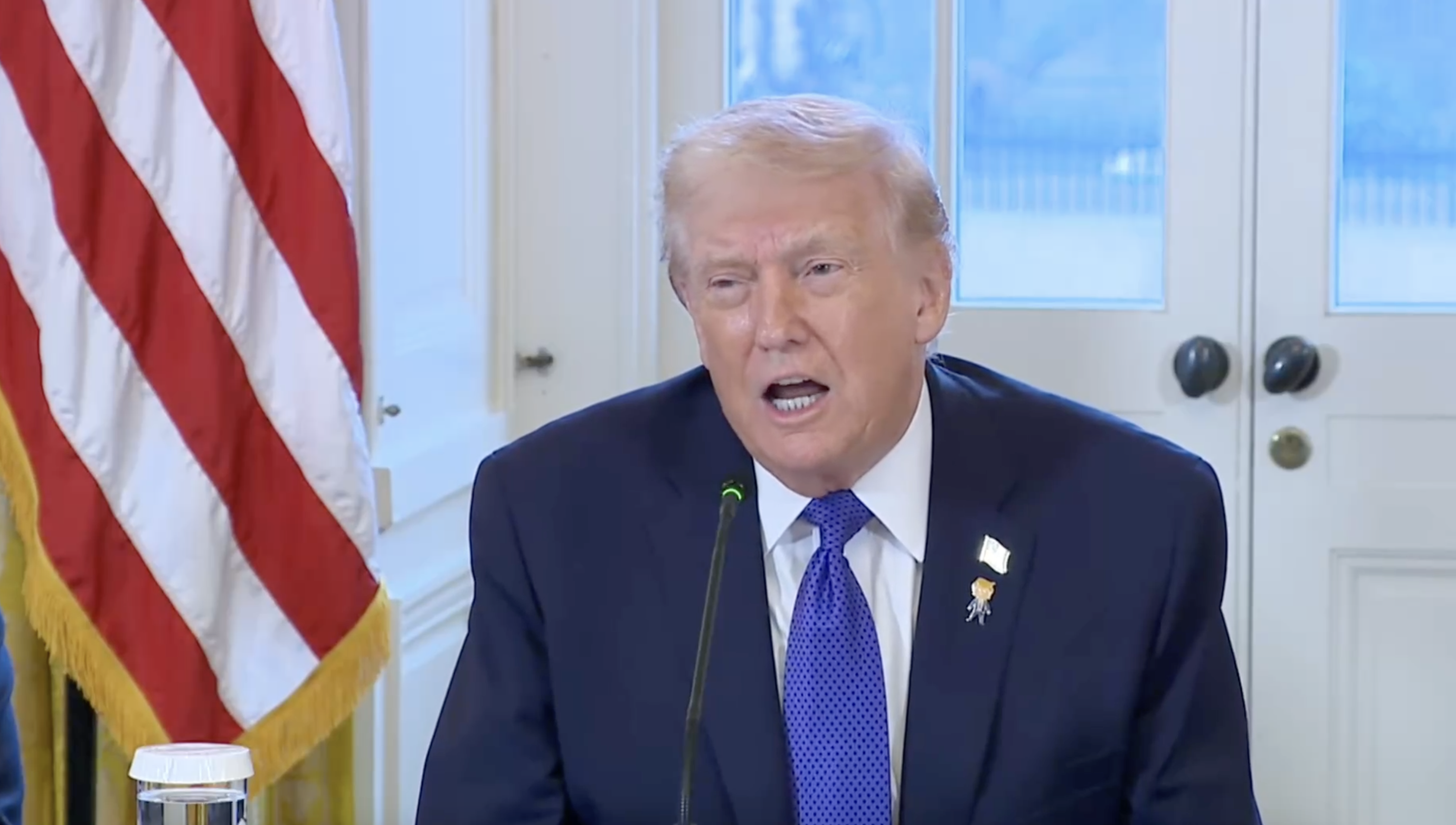 'It's because of Sleepy Joe Biden's policy': Trump takes the low road ...