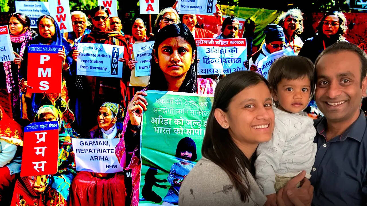 Who is baby Ariha Shah - Story of Indian child in German foster care as ...