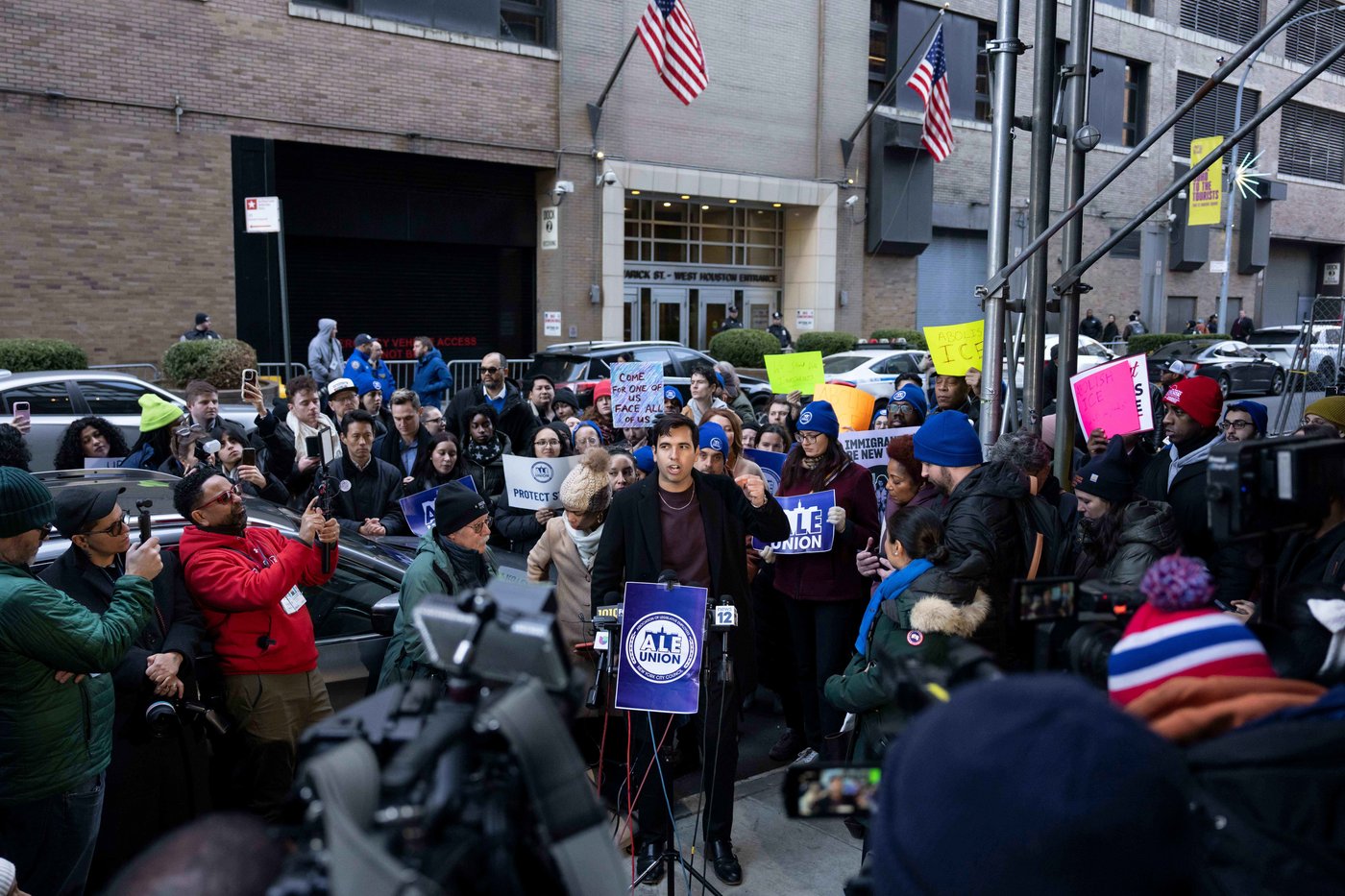 NYC Council employee’s arrest sparks protests and a dispute over his ...
