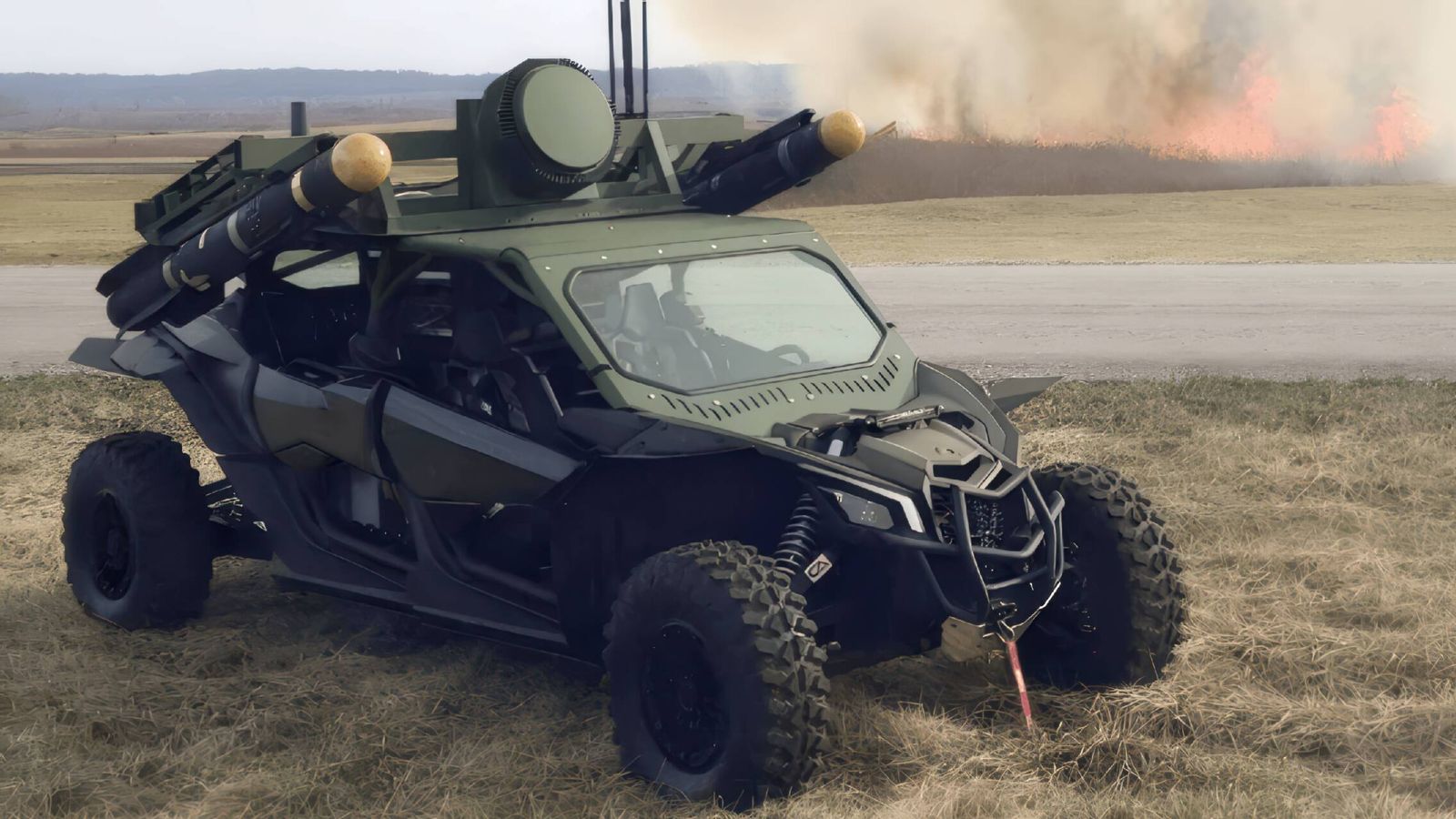 Los nuevos ‘buggies’ lanzamisiles ucranianos que están haciendo la vida ...