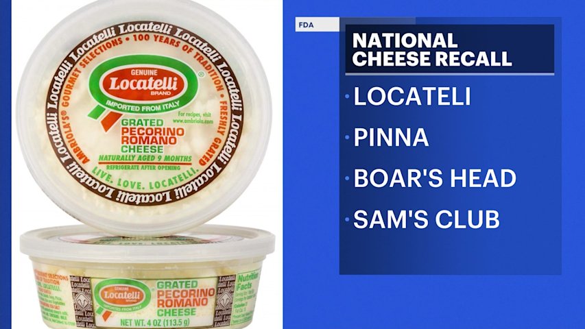 FDA expands cheese recall in 20 states to highest risk for listeria