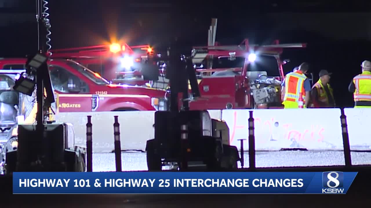 Major Highway 25-US 101 interchange rebuild begins south of Gilroy ...