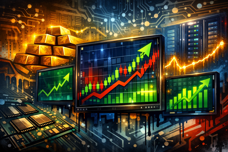 Morning brief: Asian stocks hit records, gold surges as AI boom fuels ...