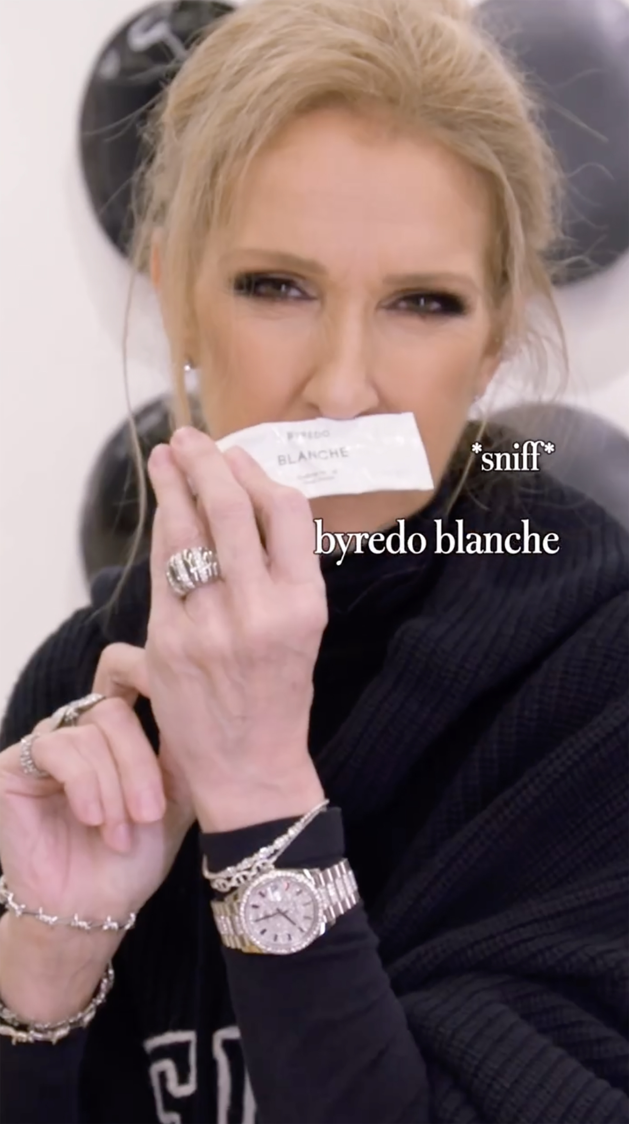 Celine Dion reveals must-have purse essentials — including a microphone ...