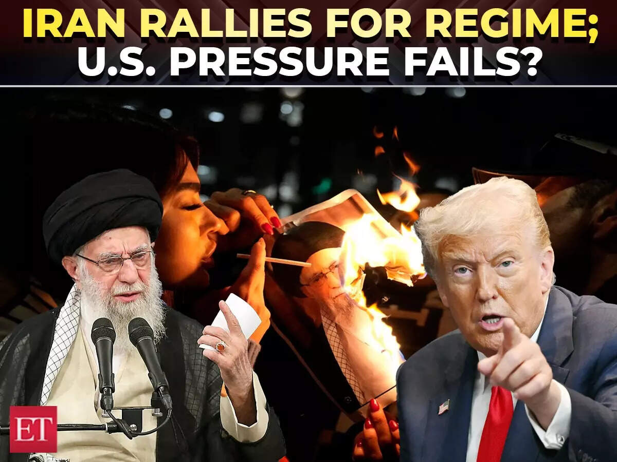 ‘We don’t want Trump!’: Pro-regime rallies flood Iran as Khamenei holds ...