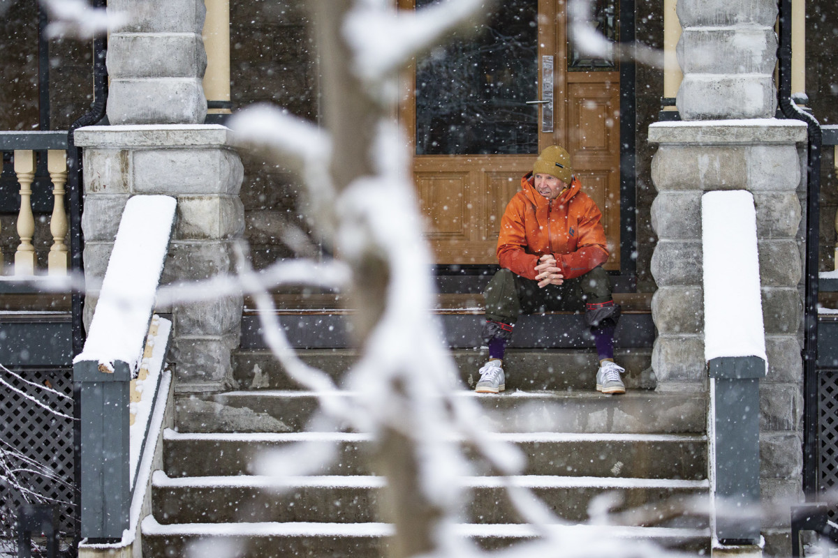 Mike Hattrup still isn't tired of talking about skiing