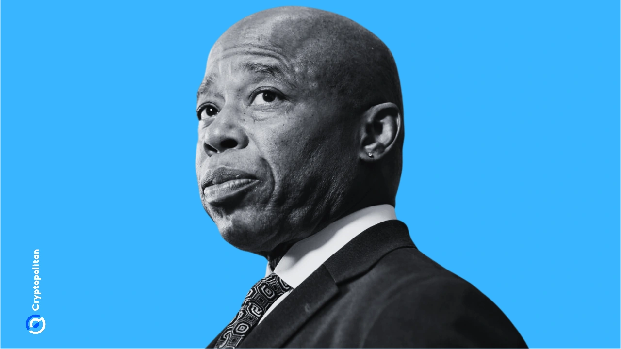 Former NYC mayor Eric Adams has launched his own cryptocurrency "NYC Token"