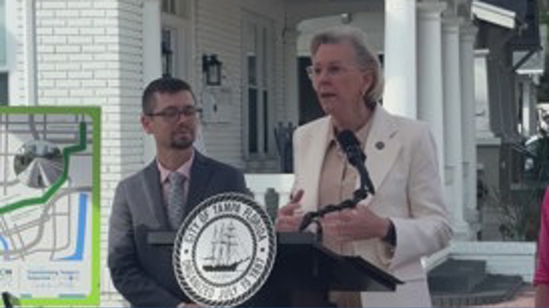 Tampa Mayor Jane Castor talks new Green Spine Cycle Track