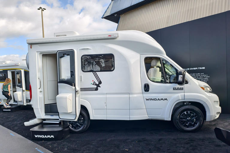 I'm going to race a motorhome around a track and then visit one of ...