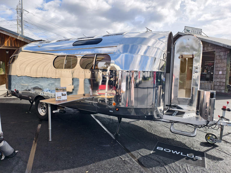 I'm going to race a motorhome around a track and then visit one of ...