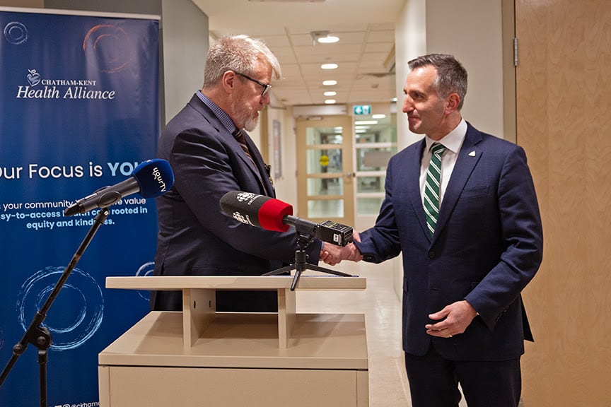 $1.3M in new money launches Chatham-Kent Health Alliance home care program