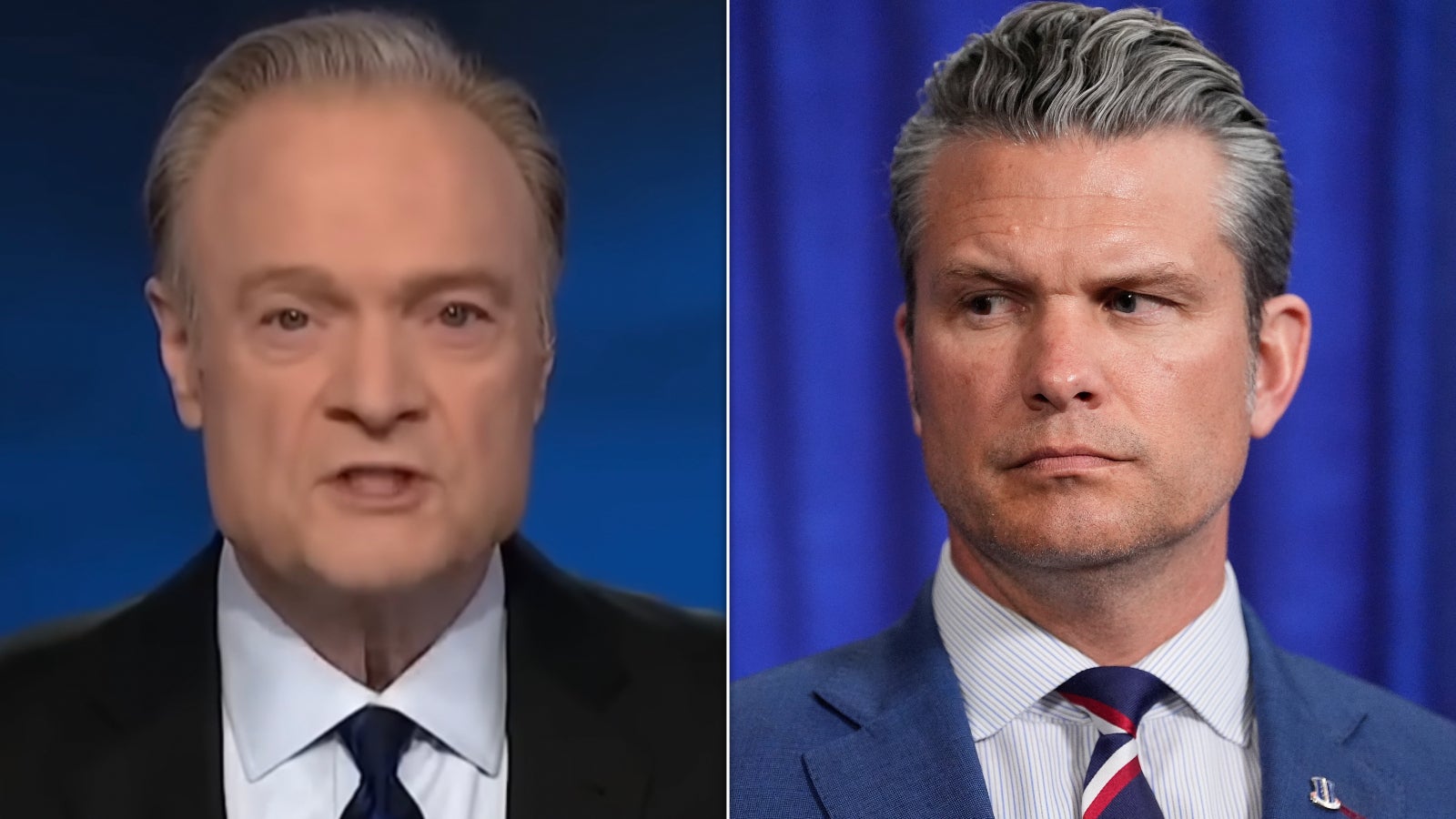 Lawrence O'Donnell blasts Hegseth over legal battle with Mark Kelly ...