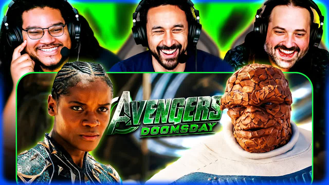 Avengers Doomsday trailer 4 reaction! Fantastic Four | Black Panther ...