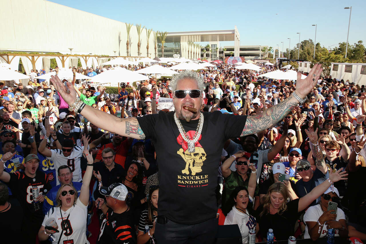Guy Fieri is hosting a 10,000-person Super Bowl tailgate in the Bay Area