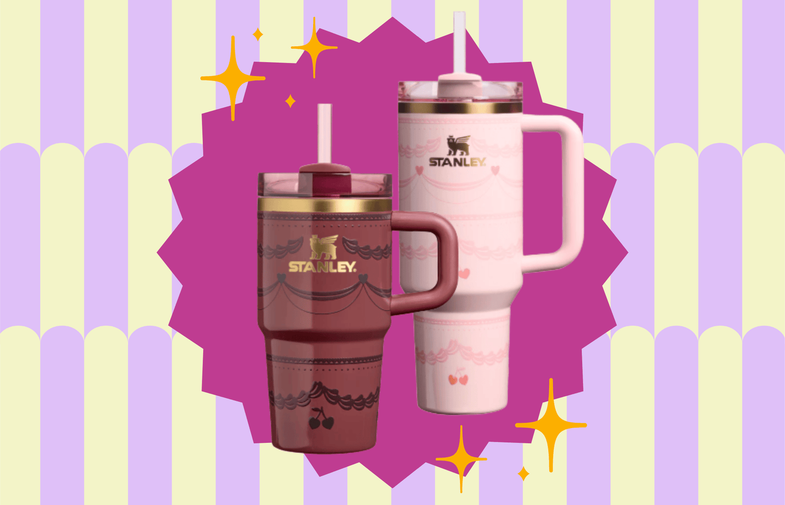 Stanley’s Valentine’s Day 2026 collection is so coquette