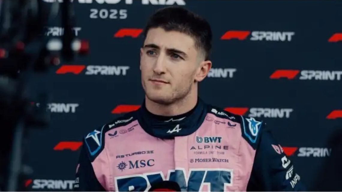 Alpine confirmó la salida de Jack Doohan y no seguirá en la Fórmula 1 ...