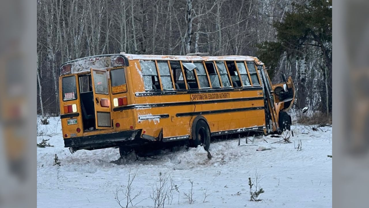 Significant injuries after school bus rollover north of Swan River, Man ...
