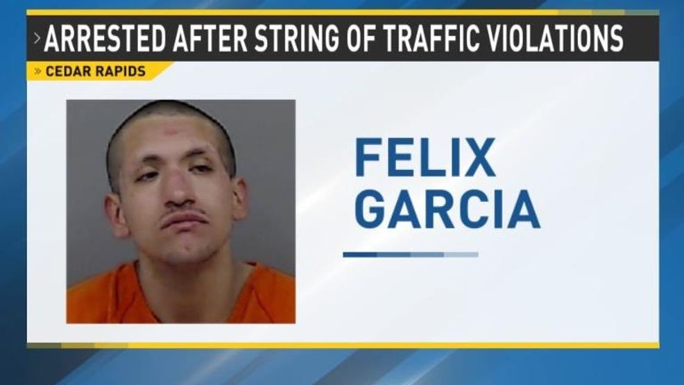 Cyclist defying traffic stops arrested after police chase in Cedar Rapids