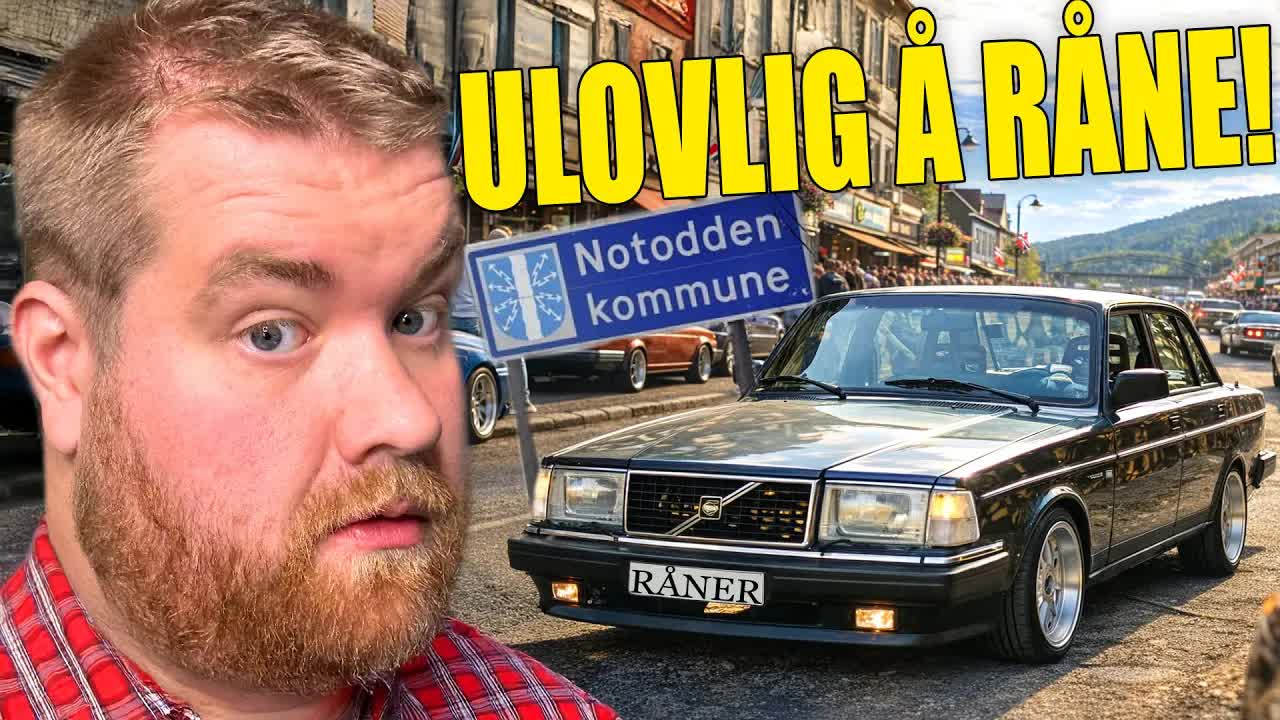 Drar på rånertreff i Notodden!