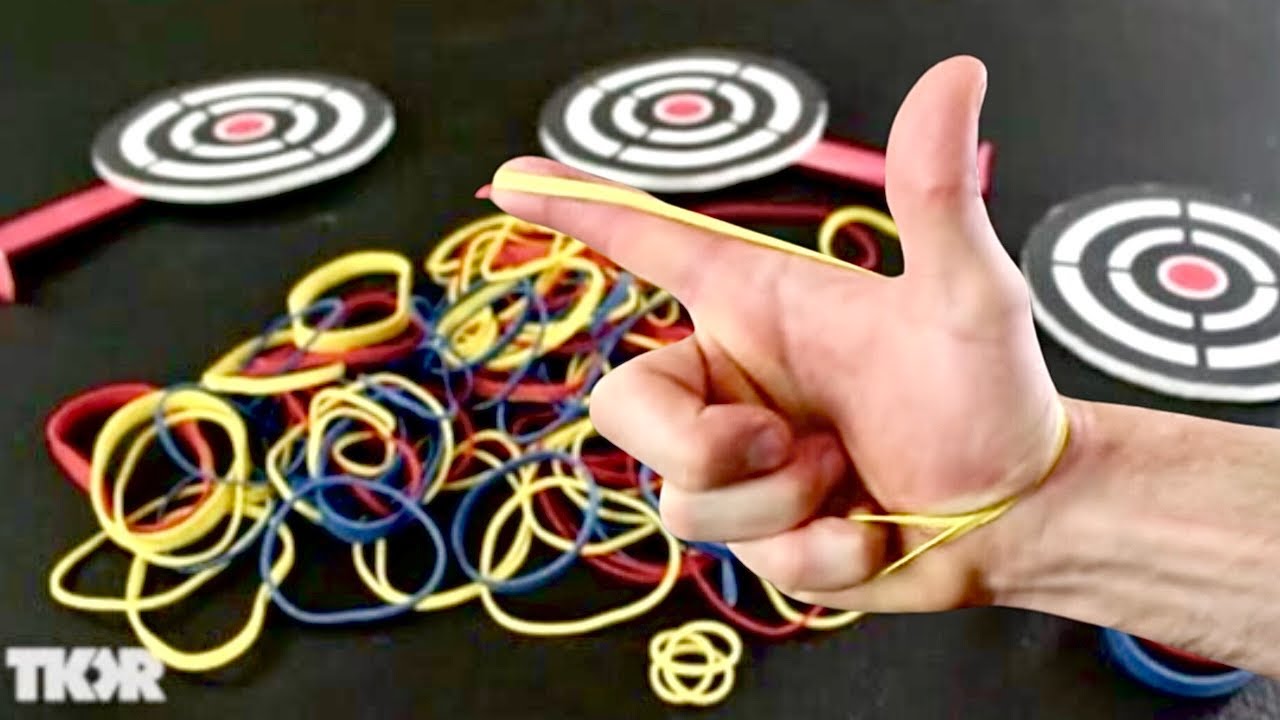 How to make a simple and effective rubber band gun