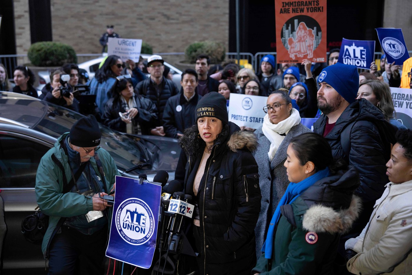 NYC Council employee’s arrest sparks protests and a dispute over his ...