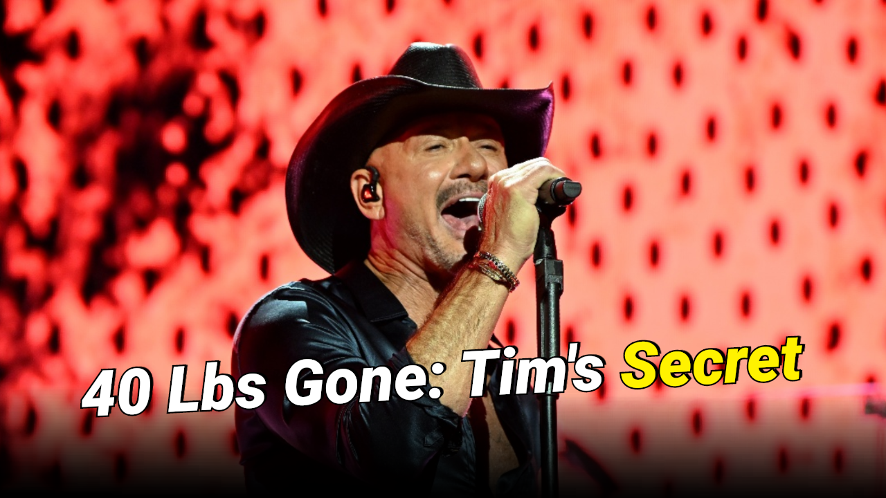 Tim McGraw shows off 40-lb weight loss after cutting alcohol at MLB ...
