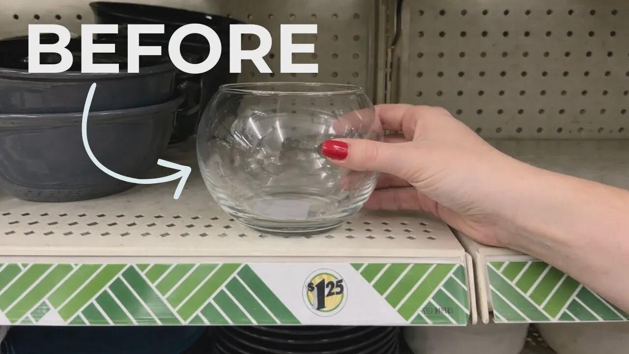 Prenez un simple vase du magasin à 1€ : cette astuce va vous étonner