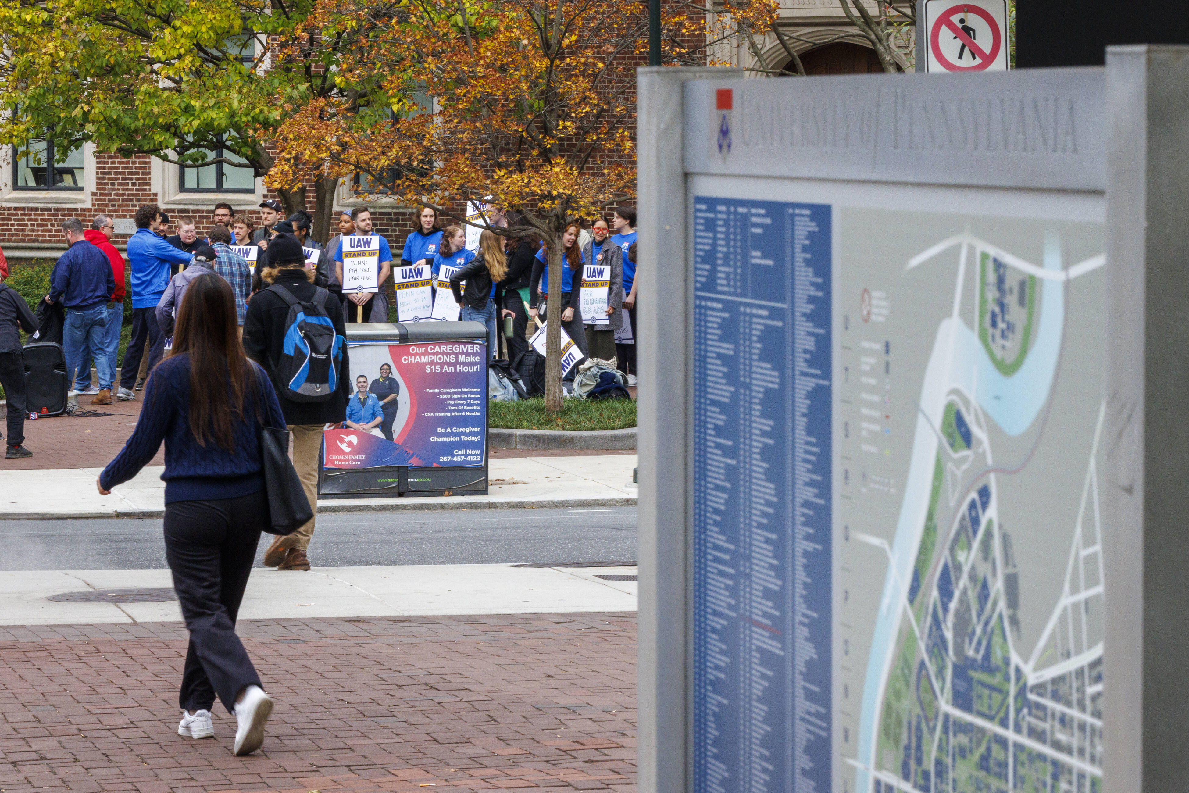 Penn graduate student workers could strike next month