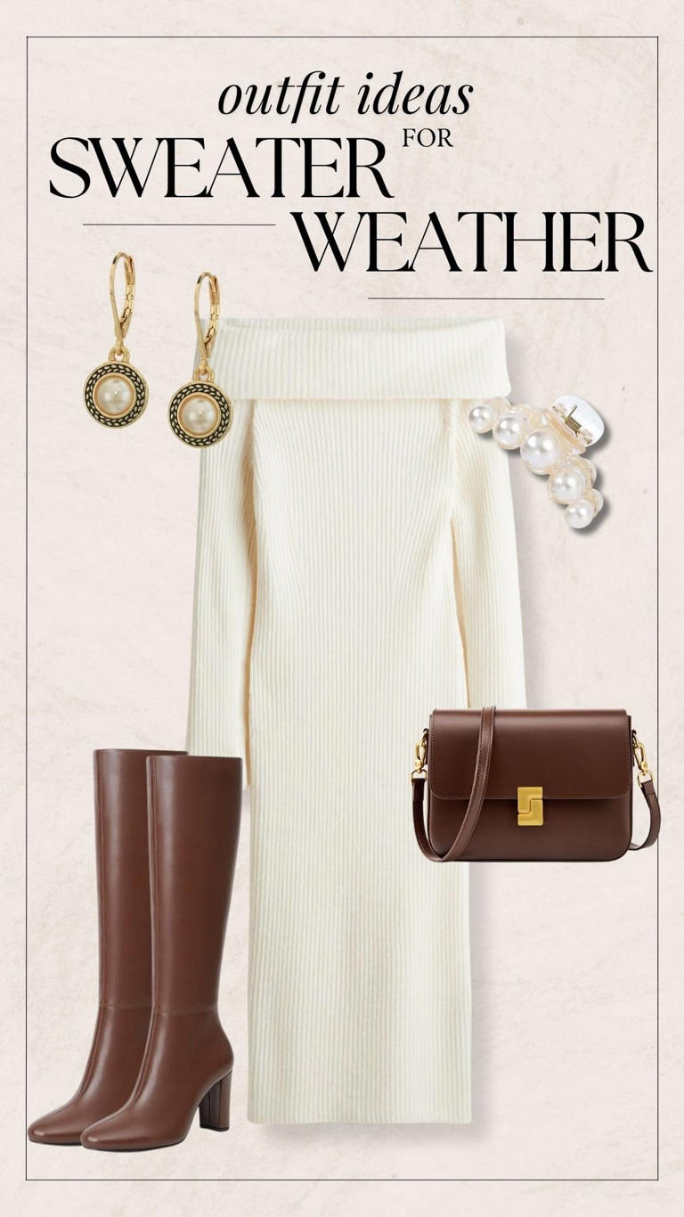 20 cozy sweater outfit ideas for chilly weather