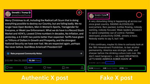 Sober up on rumor Trump posted about banning alcohol, bringing back ...
