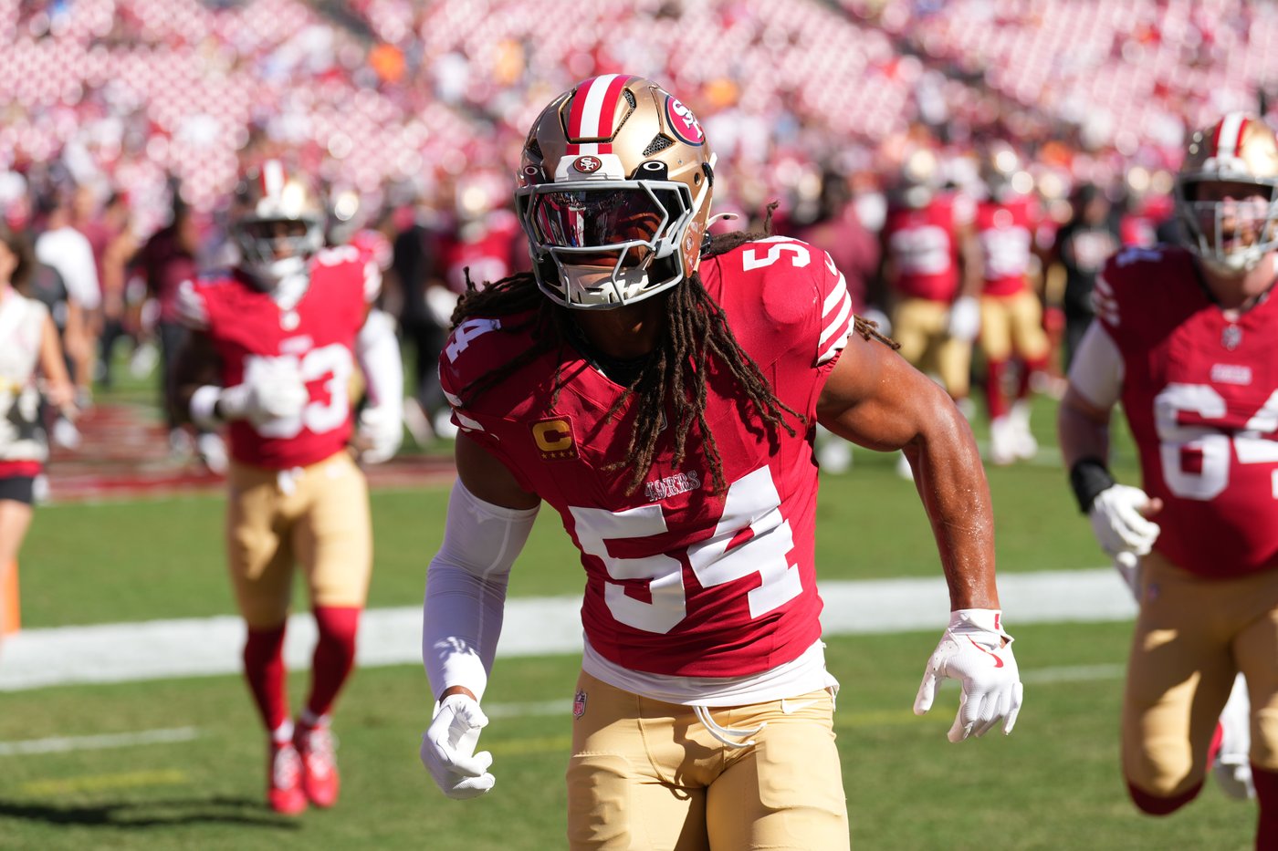 49ers open practice window for Fred Warner, eyeing his return for NFC ...