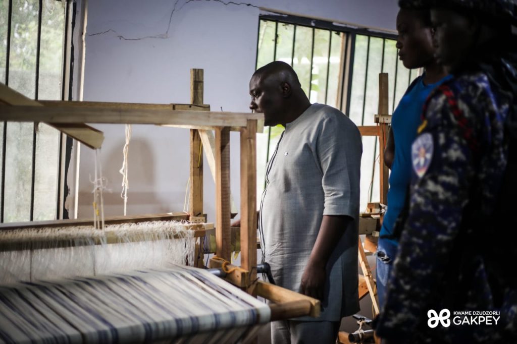 Keta MP Gakpey launches leather craft skills training for youth at Dorveme