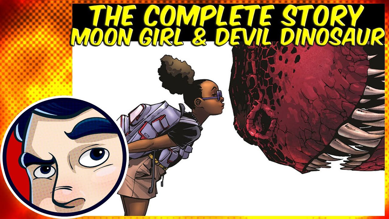 Moon Girl, Devil Dinosaur, and Hulk team up fully