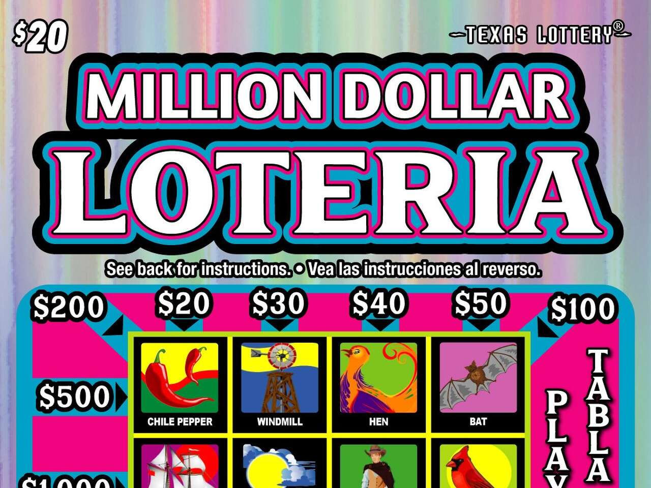 A pair of Texas residents each claim $1 million prizes in Texas Lottery