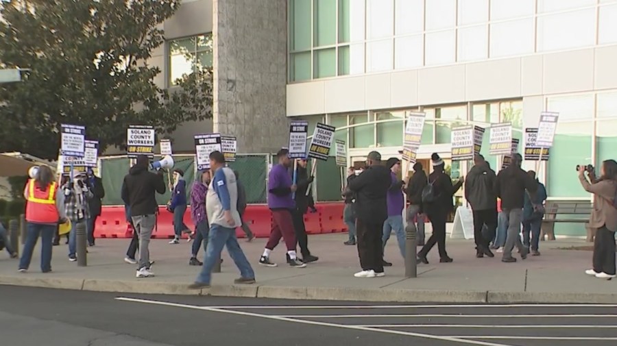 Solano strike disrupts county services
