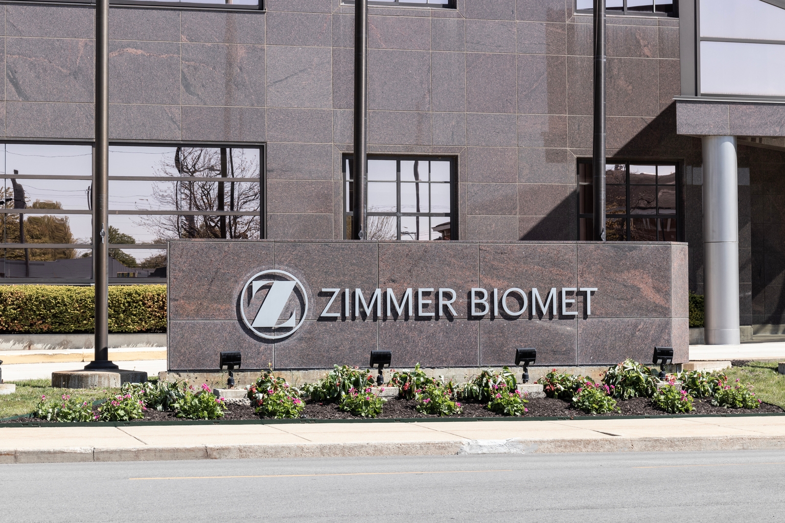 Zimmer Biomet drops after cautious remarks on outlook